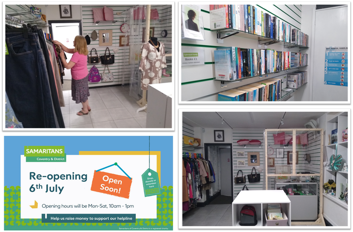 Coventry Samaritans Charity Shop | Samaritans