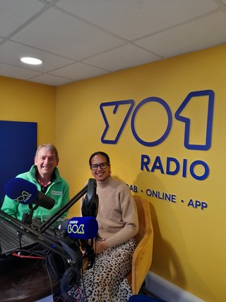 David a York Samaritan Volunteer Visited YO1 Radio To Promote 4RCallers