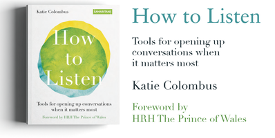 Samaritans publishes new book titled How to Listen