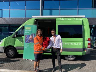 Network Rail charity walk raises thousands for Samaritans Cymru