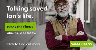 Samaritans launches Break The Silence campaign