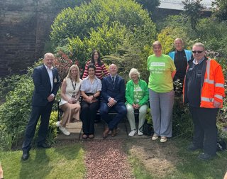 New Breathing Space Benches unveiled across Scotland for Mental Health ...