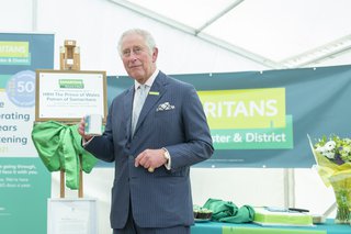 The Prince of Wales drops in for a cuppa to celebrate 50 years of ...